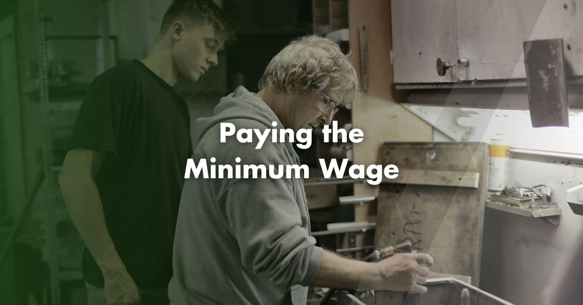 Paying the Minimum Wage: What Employers Need to Know