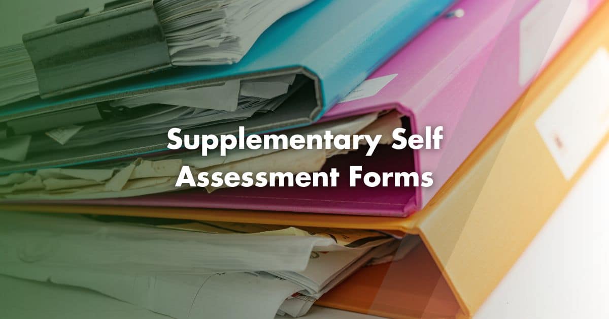 Supplementary Self Assessment Forms: Know the Fundamentals | Pi Accountancy