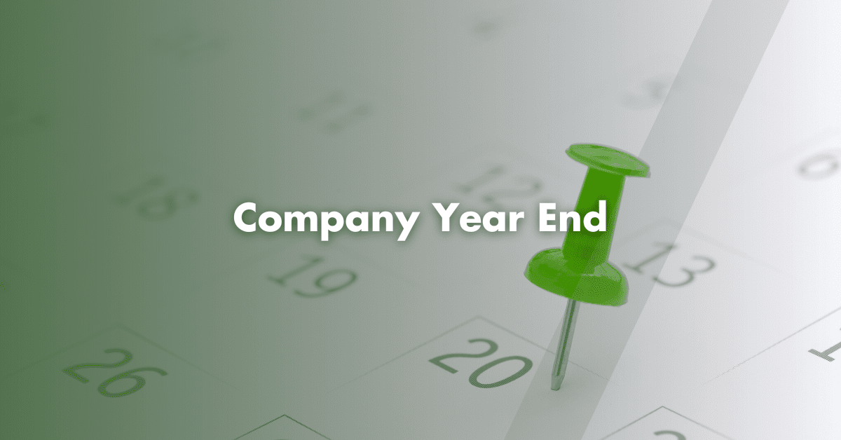 What is a Company Year End?
