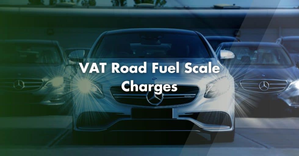 VAT Road Fuel Scale Charges (2025 to 2026)
